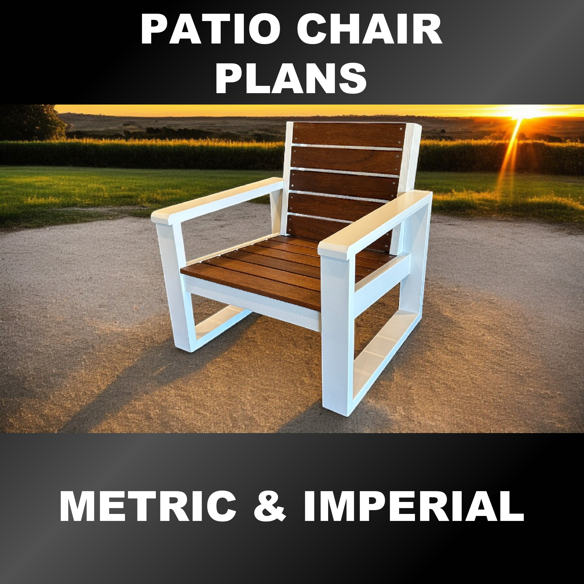 Patio Chair Plans – DIY For Knuckleheads