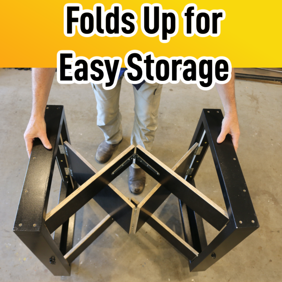 Folding Workbench Plans – DIY For Knuckleheads