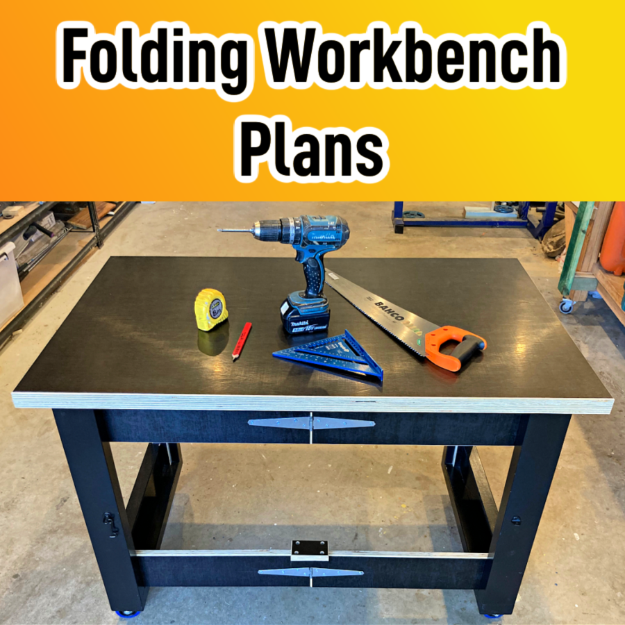 Folding Workbench Plans – DIY For Knuckleheads