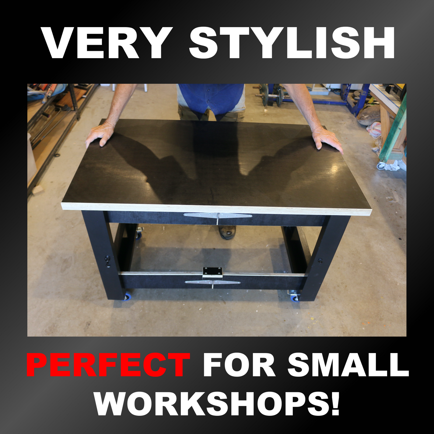 Folding Workbench Plans – DIY For Knuckleheads